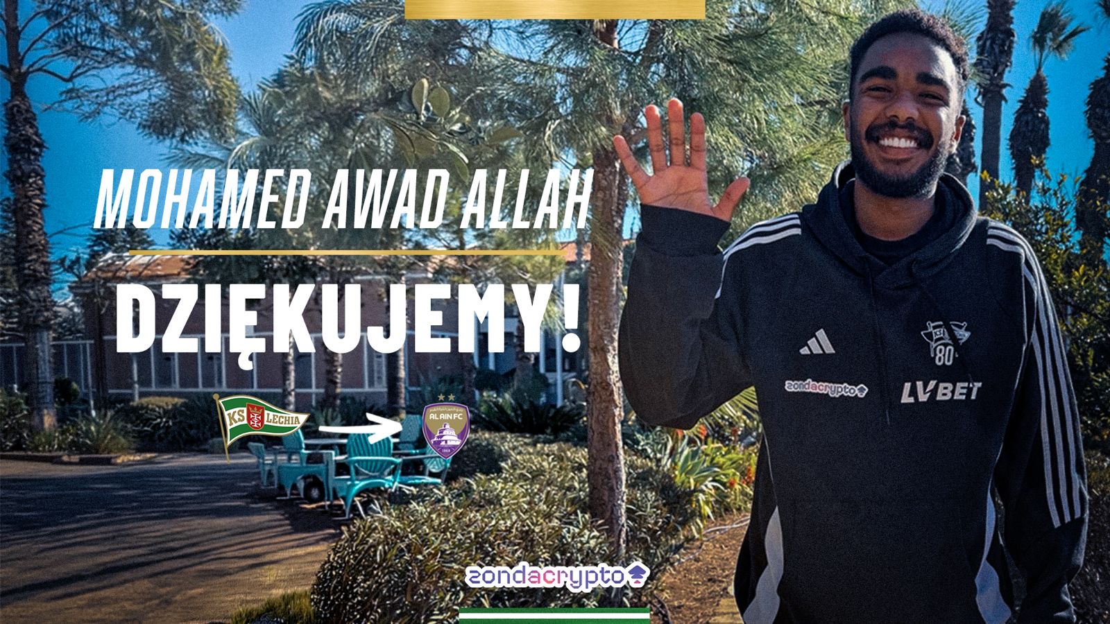 Mohamed Awad Allah wraca do Al-Ain FC - Lechia Gdańsk